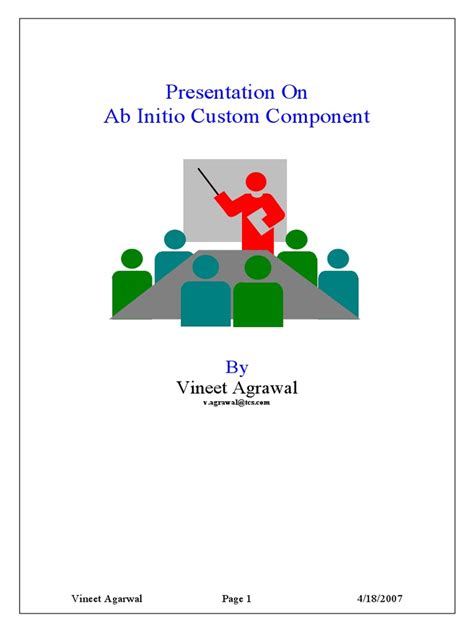 ab initio custom component pdf parameter computer programming filename