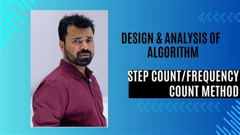 lec 3 step count frequency count method time complexity algorithm analysis daa