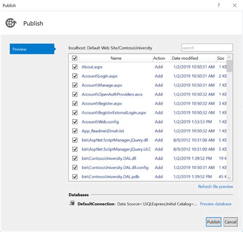 ASP NET Web Deployment Using Visual Studio Deploying To Test