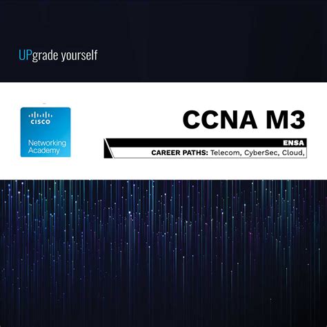 Cisco M3 CCNA Enterprise Networking Security Automation Savnet