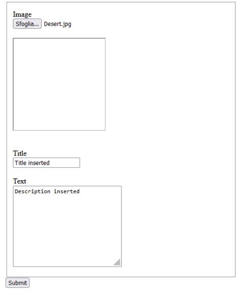javascript how to pre fill a file type field for a form submission using the post method