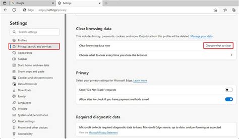 How To Clear Microsoft Edge Browsing History