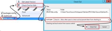 C Is There A Fast Way To Do Check In Lock On Pending Changes In TFS