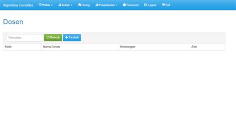 source code algoritma genetika penjadwalan dengan php dan mysql