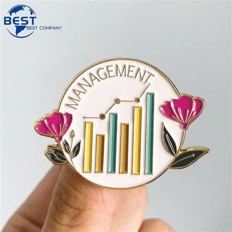 Hard Enamel Pin Manufacturer Custom Metal Logo Brand Hard Enamel Personalized Pin China Enamel