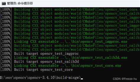 mingw编译opencv 过程记录 opencv mingw86 csdn博客