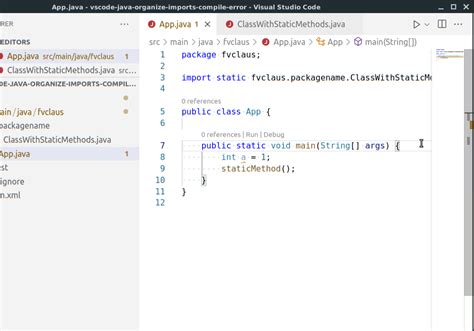 Organize Imports Removes Valid Imports In Java Files With Compile