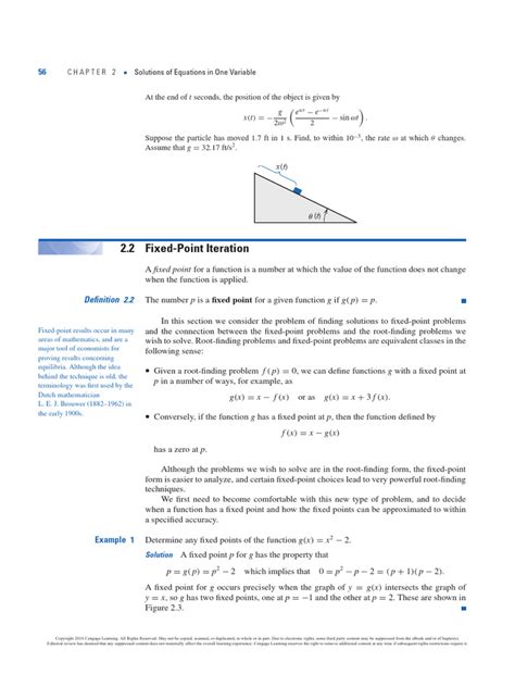 week 5 fixed point iteration and matrix 9543 0 pdf function mathematics equations