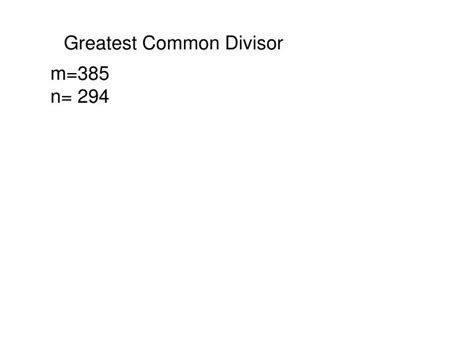 ppt greatest common divisor powerpoint presentation free download id 6546366