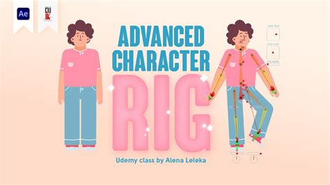 How To Set Advanced Character Rig With DUIK In After Effects CLASS