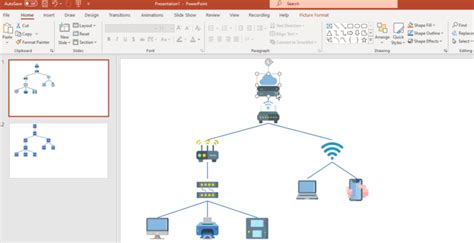 Generate Network Diagram In Excel Breakdown Allbusinesstempl