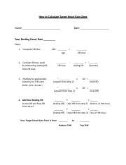 How To Calculate Target Heart Rate Zone Step By Step Guide For
