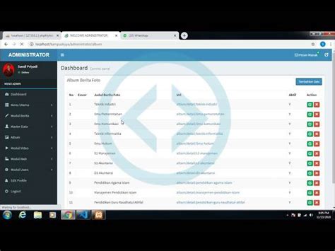 Source Code Website Kampus Responsive Dengan Framework Codeigniter Gratis