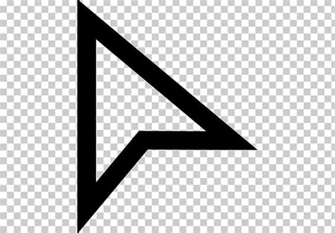 Computer Mouse Pointer Cursor Png Clipart Angle Arrow Black Black