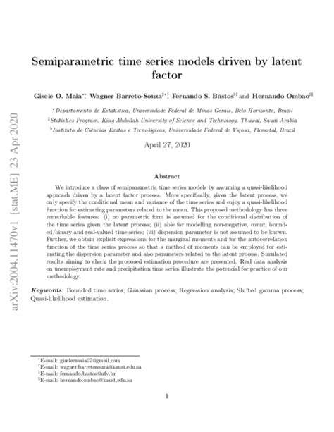 pdf semiparametric time series models driven by latent factor hernando ombao
