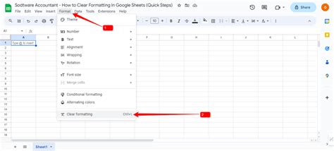 How To Clear Formatting In Google Sheets Quick Guide