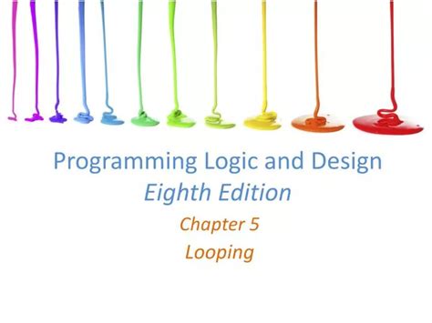PPT Programming Logic And Design Eighth Edition PowerPoint