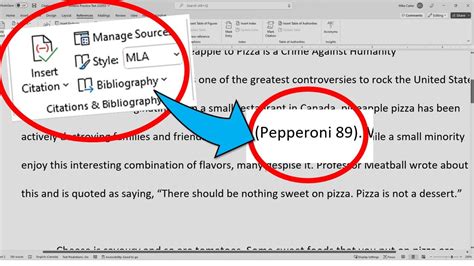 Insert Citations And Bibliography Quickly YouTube