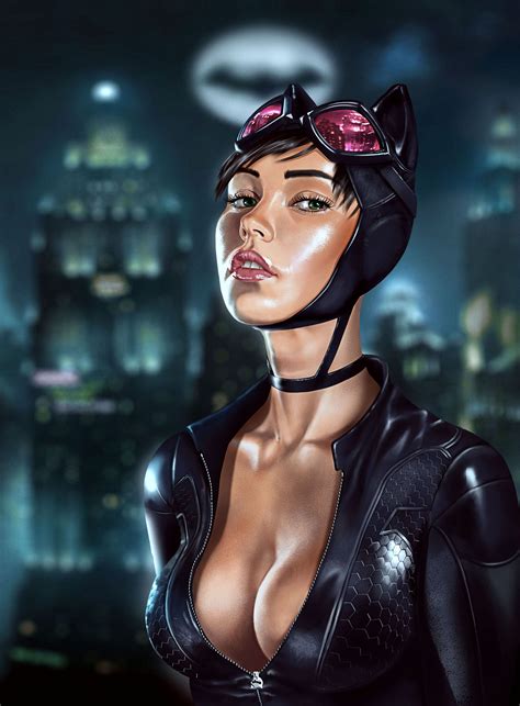 Artstation Catwoman Fan Art