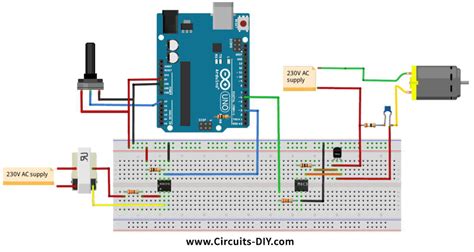 Arduino Fan Motor Circuit Diagram