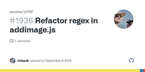 refactor regex in addimage js · issue 1936 · parallax jspdf · github