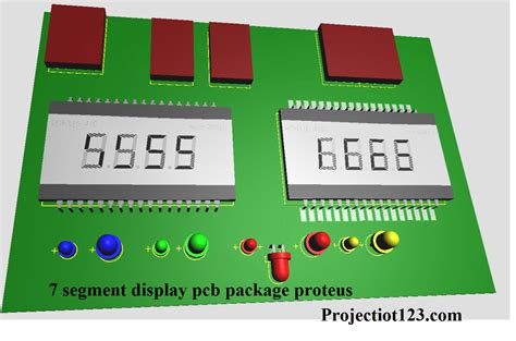 Interfacing 7 Segment Display With Arduino In Proteus Projectiot123 Technology Information