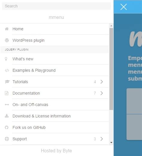 top 10 best slide sidebar menu drawer javascript and jquery plugins our code world