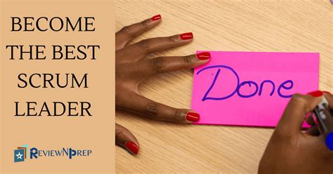 6 Steps To Become An Effective Scrum Master ReviewNPrep