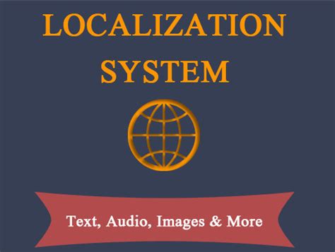 Localization System Localization Unity Asset Store