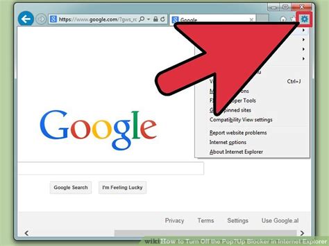 How To Turn Off The PopUp Blocker In Internet Explorer 6 Steps