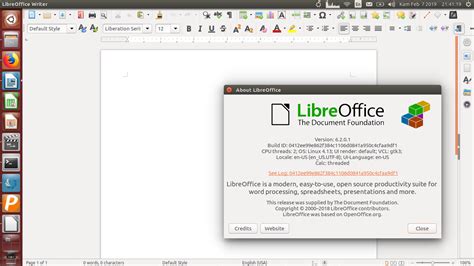 Getting LibreOffice 6 2 Portable Version On GNU Linux