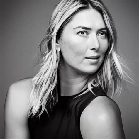 Portrait De Maria Sharapova Arthubai