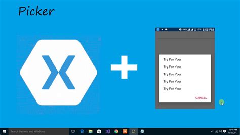 How To Picker In Xamarin Forms YouTube