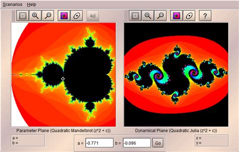 mandelbrot julia sets
