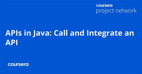 APIs In Java Call And Integrate An API Coursya