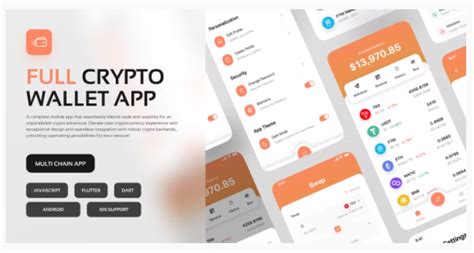 Flutter Ultimate Crypto Wallet Solution Fully Functional Mobile App