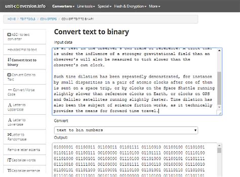 best websites to convert text to binary online