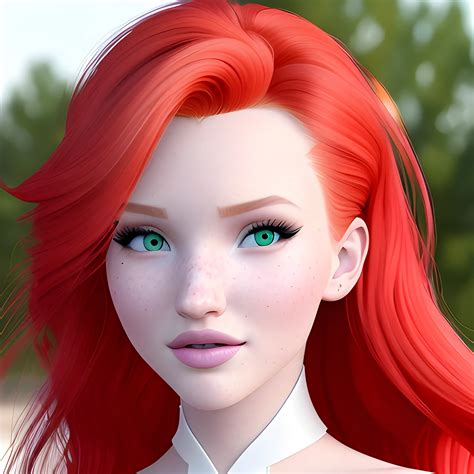 Bella Thorne Dove Cameron Elsa Hosk Face Morph Green Eyes Arthubai