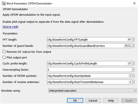 generate wireless waveform in simulink using app generated block matlab and simulink mathworks