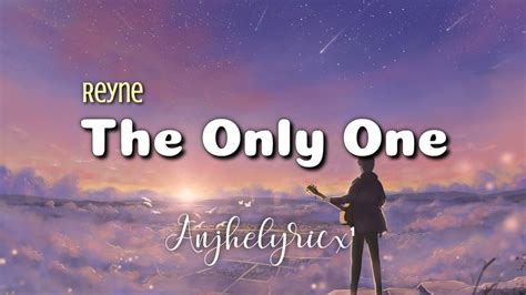 THE ONLY ONE Cover By Reyne LYRICS YouTube