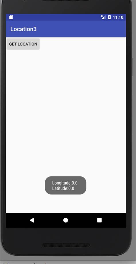 how to get latitude and longitude from android device