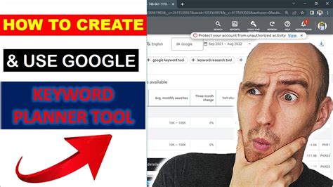 How To Create Google Keyword Planner Account How To Find Best