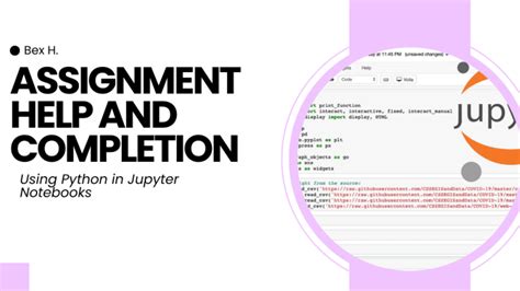 complete your python assignments in jupyter notebooks by oxebby fiverr