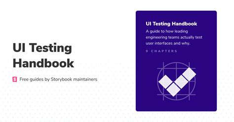 ui testing handbook storybook tutorials