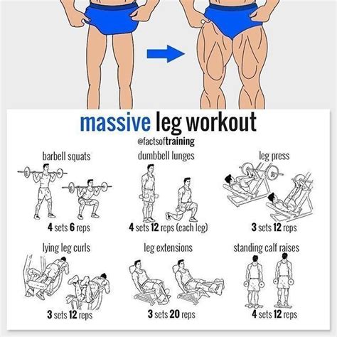 Lizbon Leg Workout Workout Routine Leg Workouts For Men