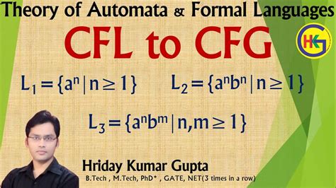 part 1 cfl to cfg conversion theory of automata and formal languages youtube