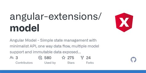 github angular extensions model angular model simple state management with minimalist api
