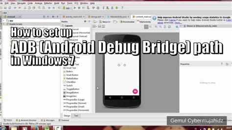 How To Set Up ADB Path In Windows 7 Android Debug Bridge YouTube