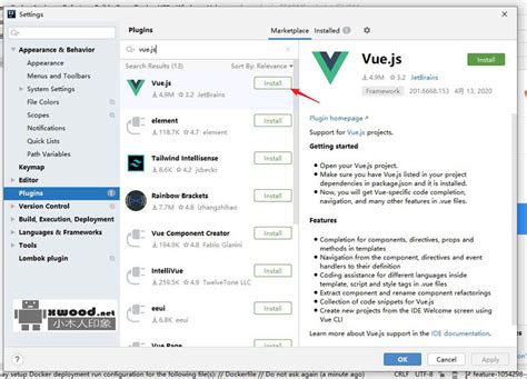 idea安装vue js插件运行配置vue项目调试 小木人印象