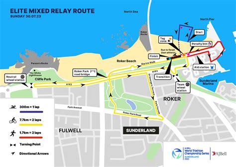 The Routes AJ Bell 2023 World Triathlon Championship Series Sunderland